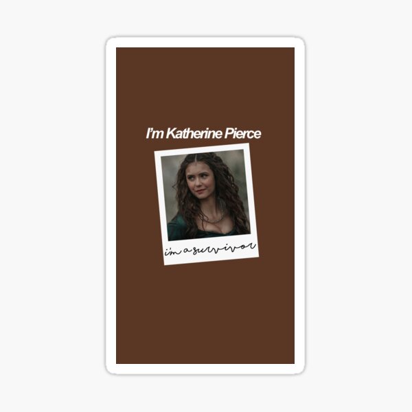 "Katherine Pierce " Sticker for Sale by christinag7 | Redbubble