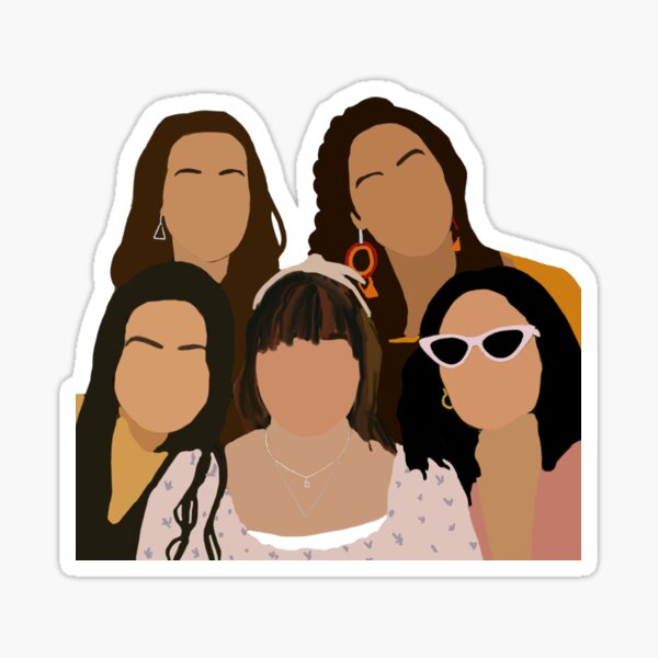 "Cimorelli portrait" Sticker for Sale by lalalandgurl | Redbubble