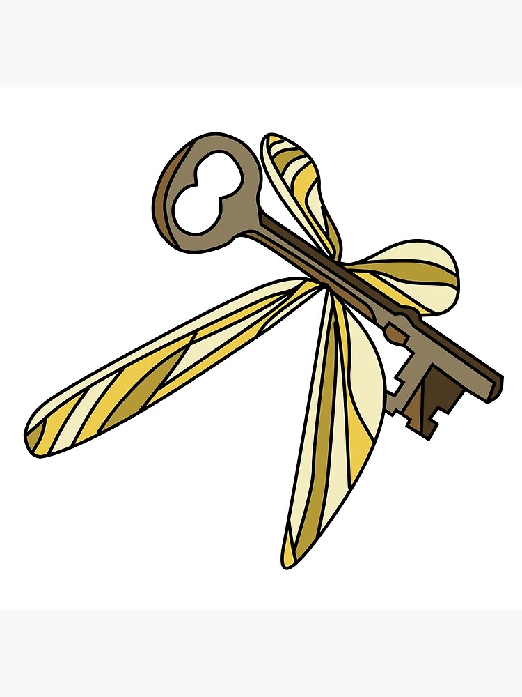 "Flying Key" Poster by erysavy | Redbubble
