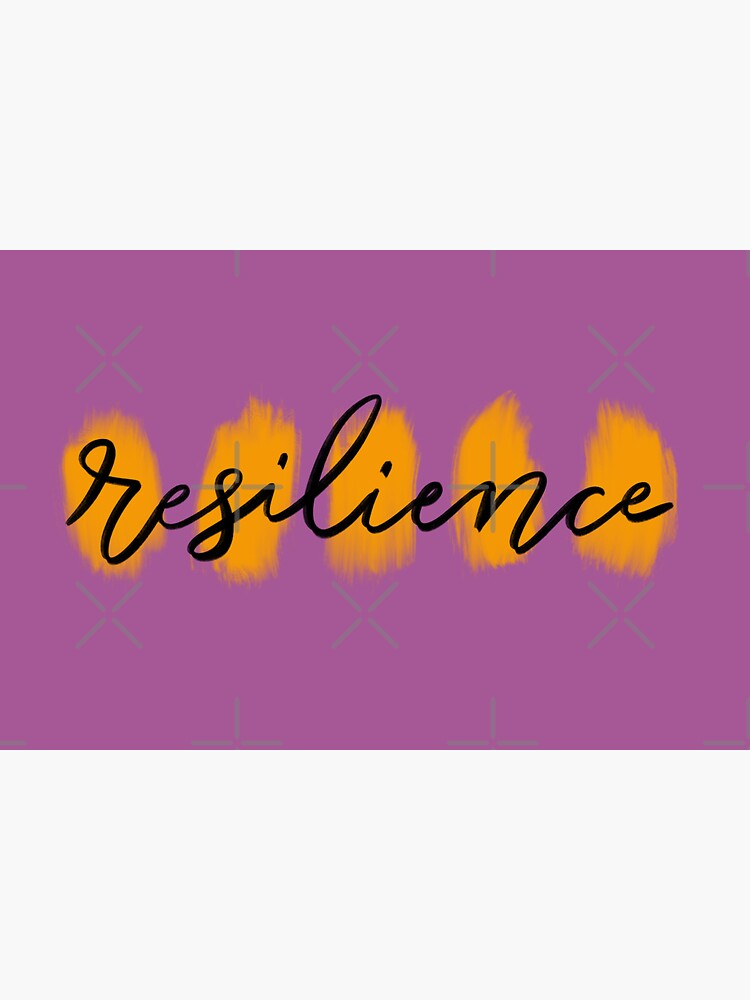 "Word of the Year Artwork - Resilience" Sticker for Sale by ...