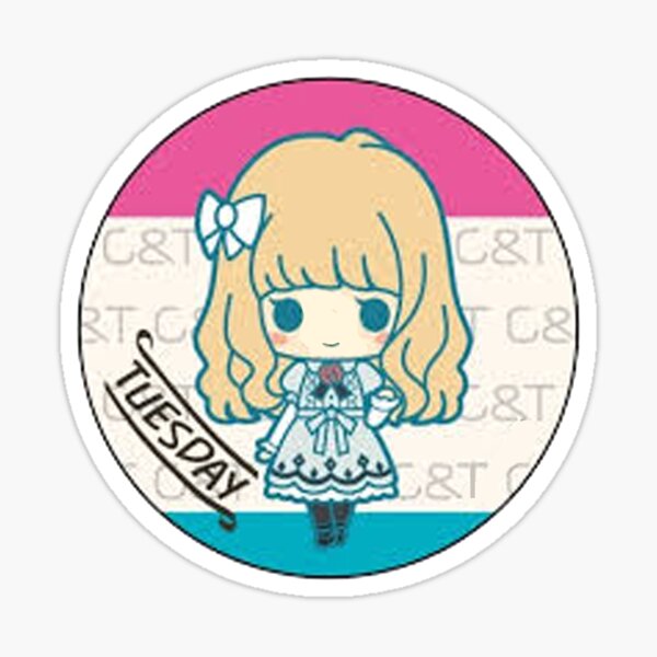 "Carole and Tuesday Chibi Tuesday Simmons Pop Circle" Sticker for Sale ...