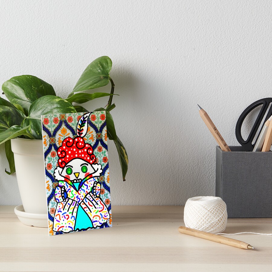 "Queen Elizabeth Tudor Pengie" Art Board Print by DisneyFan914 | Redbubble
