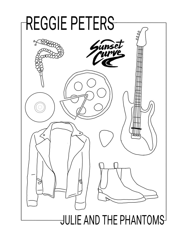 Lámina fotográfica «Reggie Peters Moodboard Sketch Julie and the ...