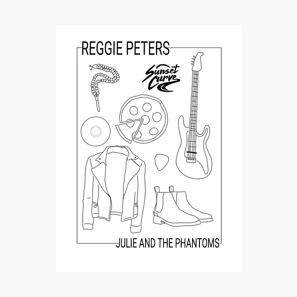 Lámina fotográfica «Reggie Peters Moodboard Sketch Julie and the ...