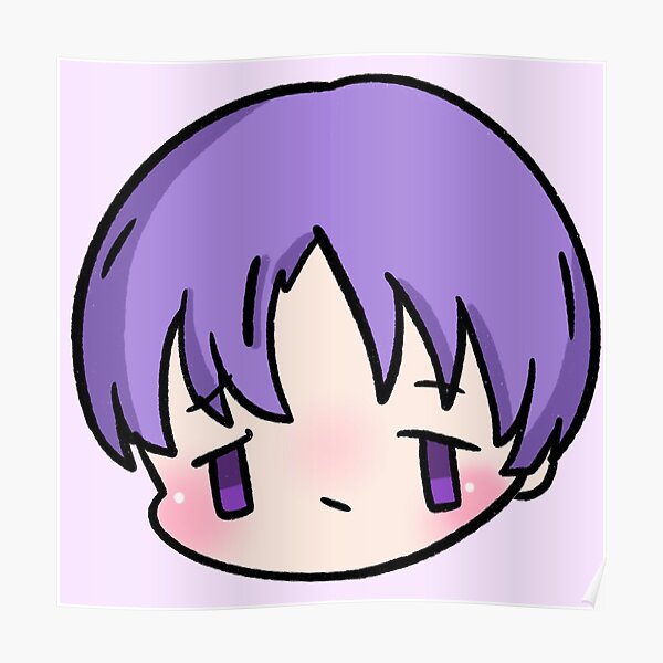 "Confused chibi boy" Poster by MissteeChibis | Redbubble