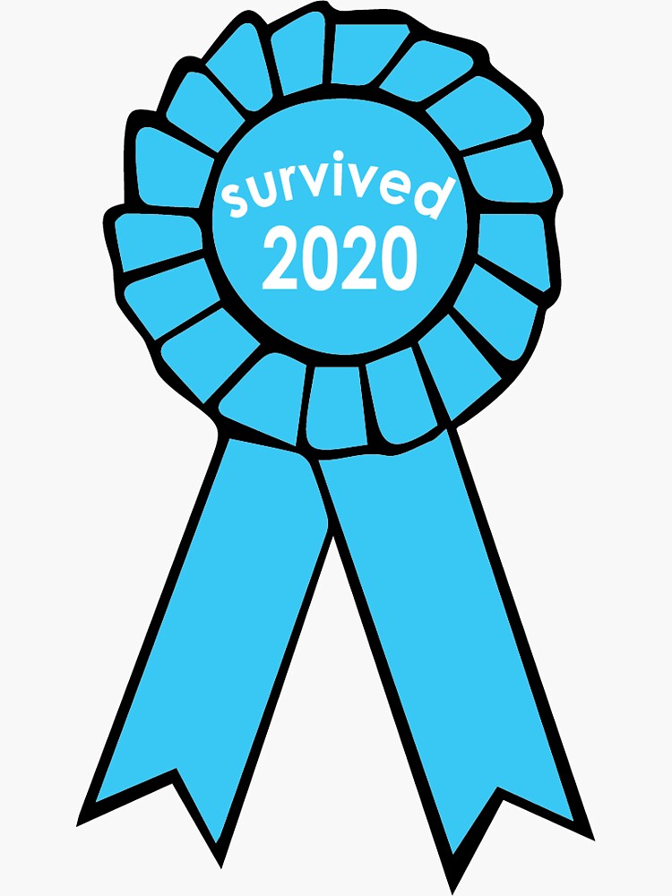 "survived 2020" Sticker for Sale by saf0218 | Redbubble