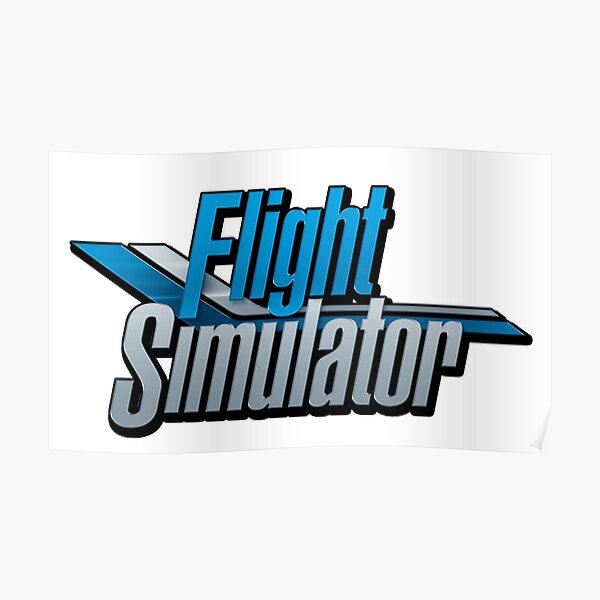 Flight Simulator Posters | Redbubble