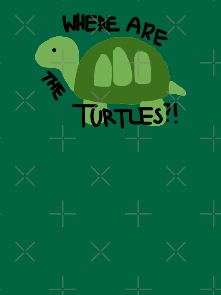 "where are the turtles michael scott quote the office" T-shirt by ...