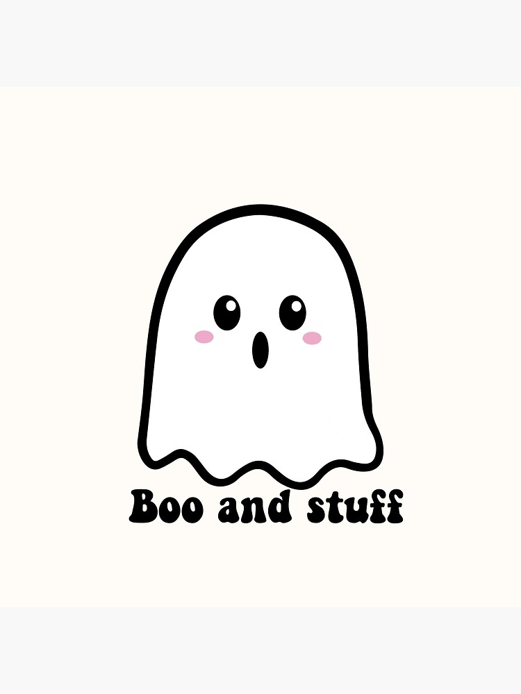 "Boo and Stuff" Poster for Sale by LaPalmaCreativa | Redbubble