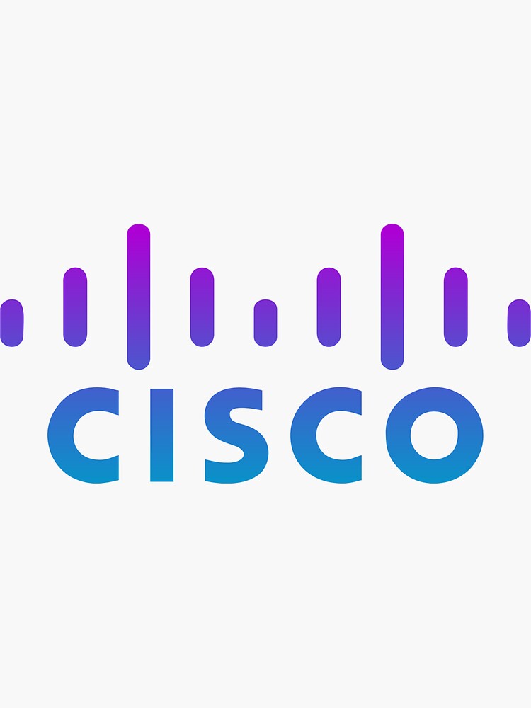 "Cisco logo Classic" Sticker by mirunnmu | Redbubble