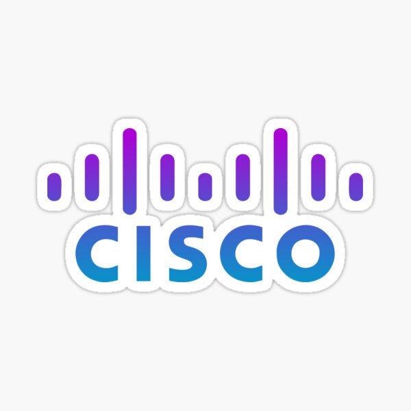 "Cisco logo Classic" Sticker by mirunnmu | Redbubble