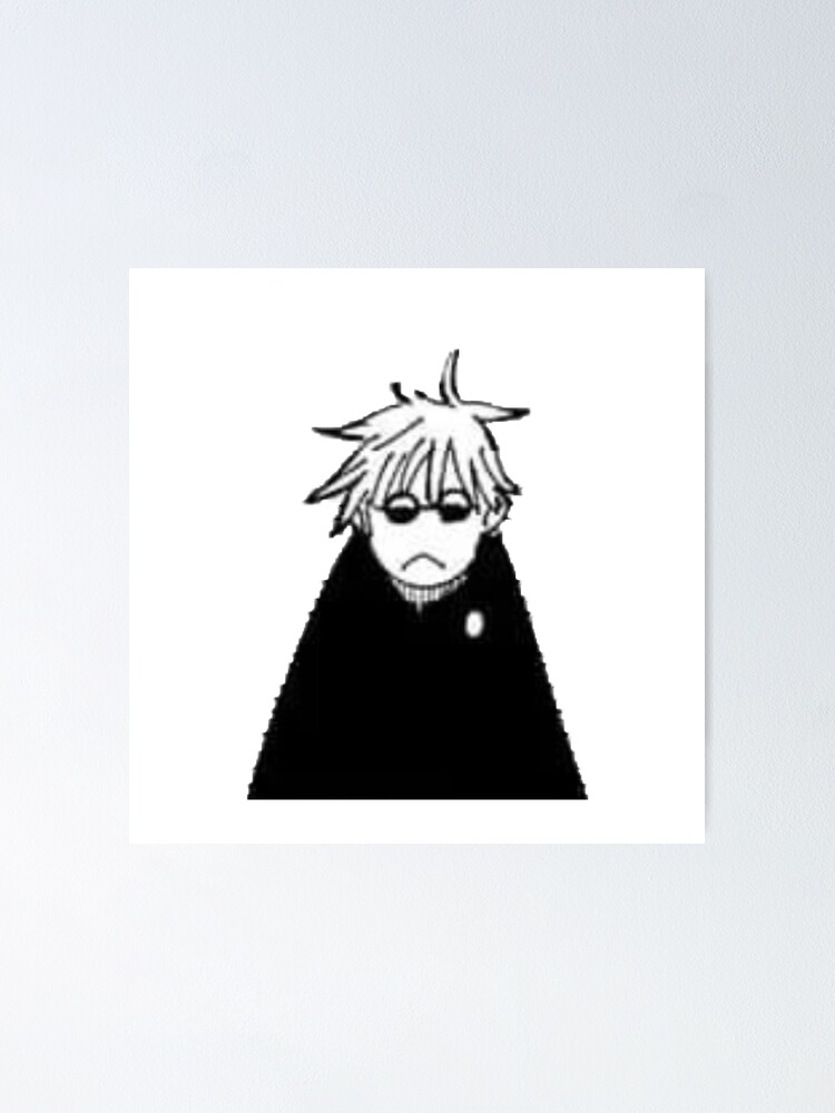 "small Gojo Satoru " Poster for Sale by Audreylswims | Redbubble