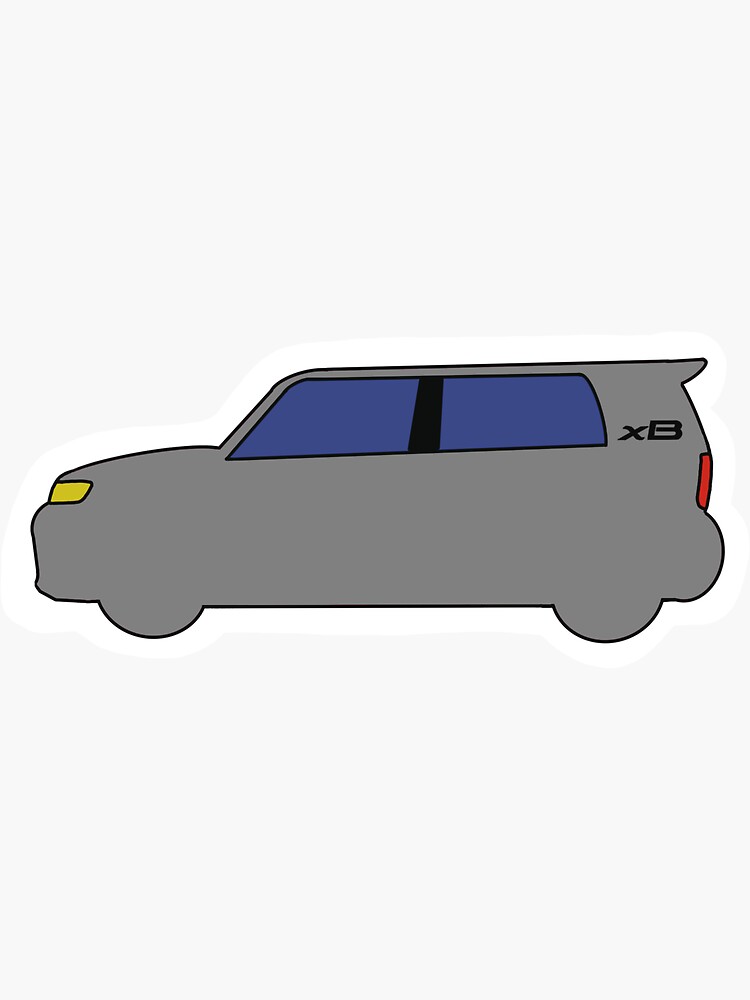 "2nd Generation Scion xB" Sticker for Sale by jonathanjanis23 | Redbubble