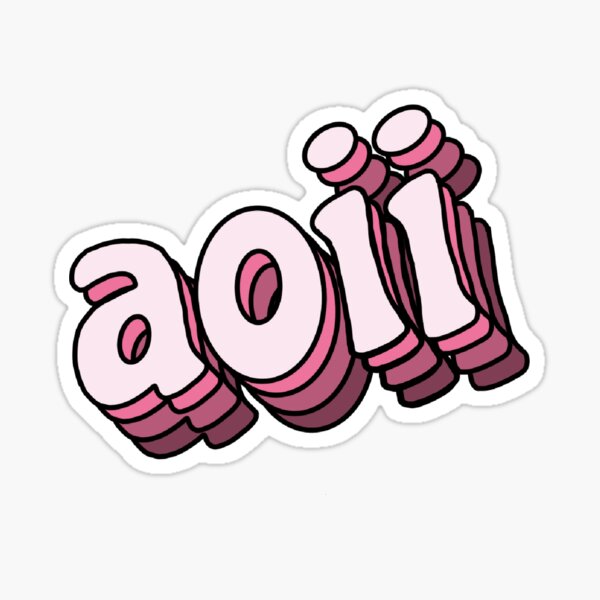 Aoii Stickers | Redbubble
