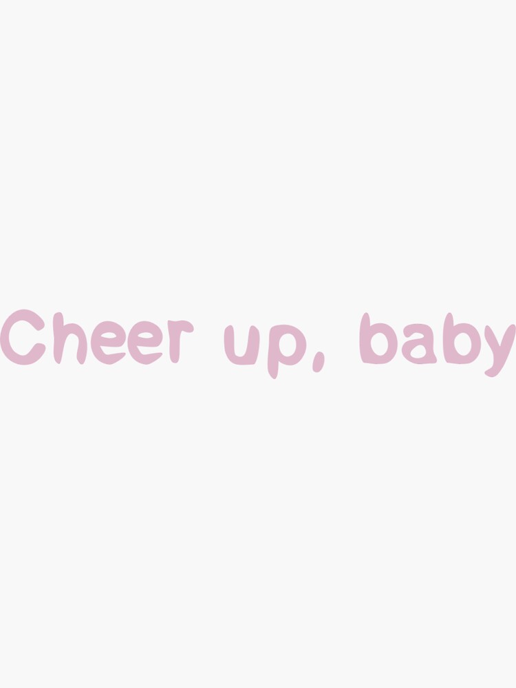 "Inhaler Dublin band cheer up baby pink" Sticker for Sale by ...