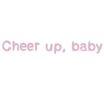 "Inhaler Dublin band cheer up baby pink" Sticker for Sale by ...