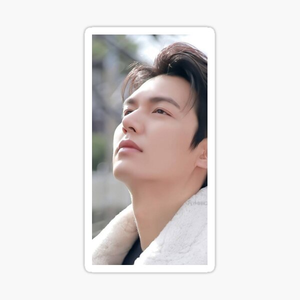 "Actor Lee Min-ho" Sticker for Sale by KookDesignZ | Redbubble