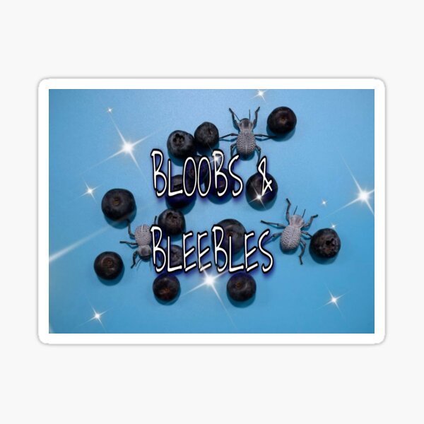 "Bloobs & Bleebles" Sticker for Sale by DapperExotics | Redbubble