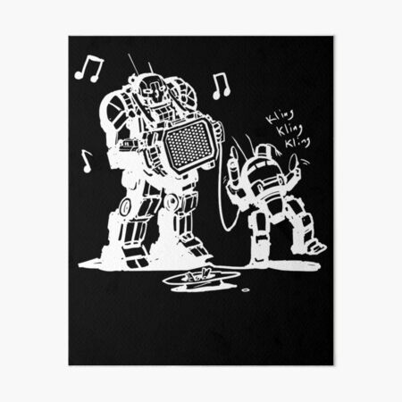 "Battletech - The Dancing Urbanmech" Art Board Print by LYNINMAS ...