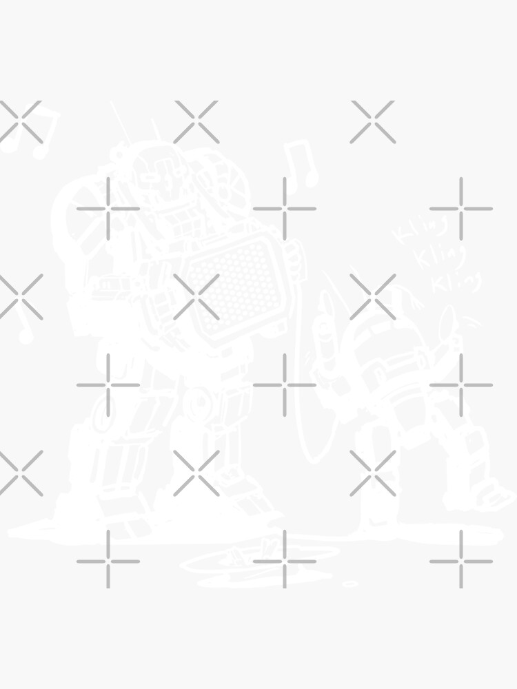 "Battletech - The Dancing Urbanmech" Sticker for Sale by LYNINMAS ...