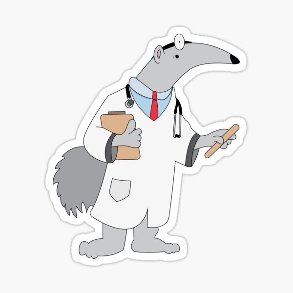 "Lab Coat Peter" Sticker for Sale by IMED-UCI | Redbubble