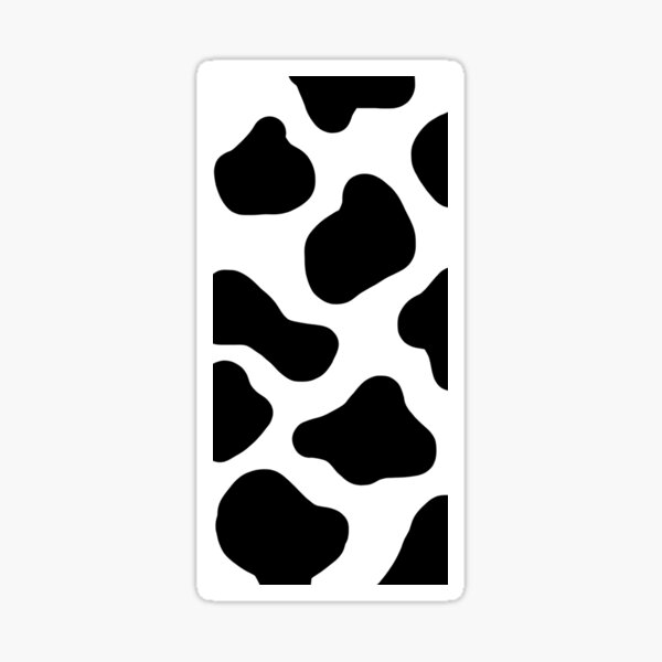 "Cow patches Design" Sticker for Sale by elise-art- | Redbubble