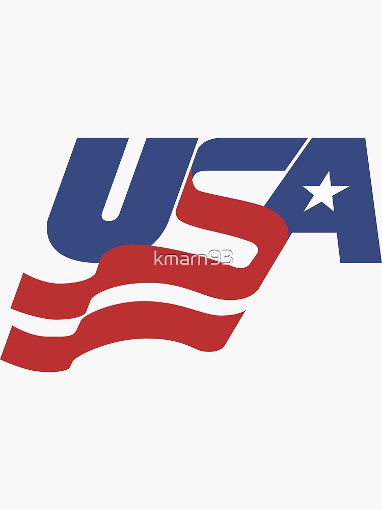 "team usa logo" Sticker for Sale by kmarn93 | Redbubble