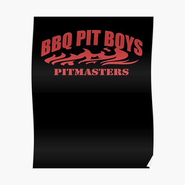 Póster «Bbq Pit Boys Logotipo oficial de Pitmasters» de LYNINMAS ...