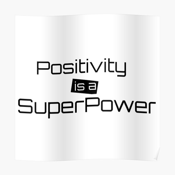 " positivity is a superpower bridgerton dared " Poster by theshowcase ...