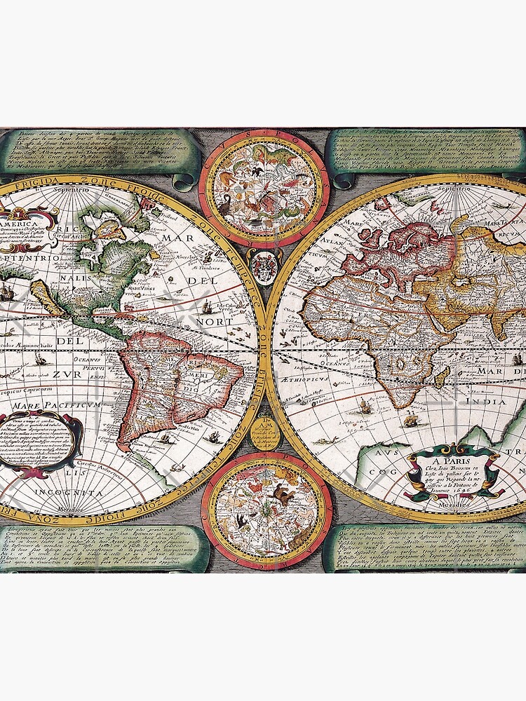 "Vintage Map" Poster for Sale by ArtsyWishy | Redbubble