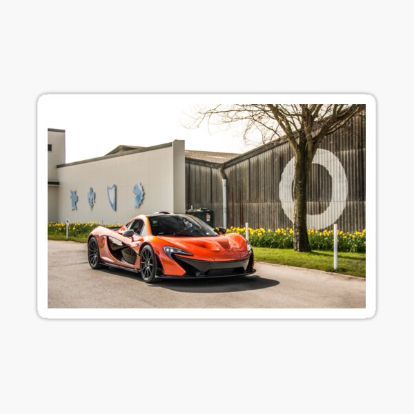 "McLaren P1" Sticker for Sale by ricoliu | Redbubble