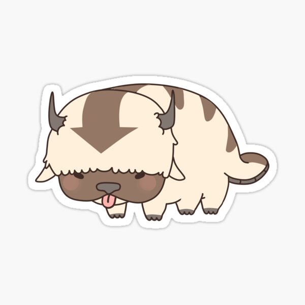"Cute Appa | Avatar the Last Airbender | ATLA" Sticker for Sale by ...