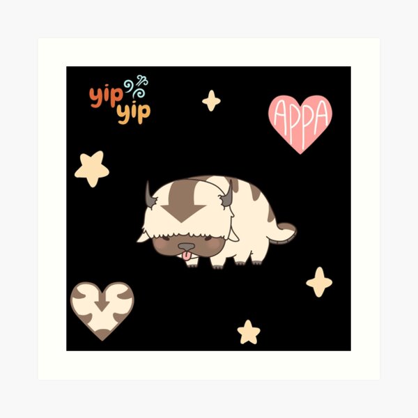 "Cute Appa Set | Avatar the Last Airbender | ATLA" Art Print by ...
