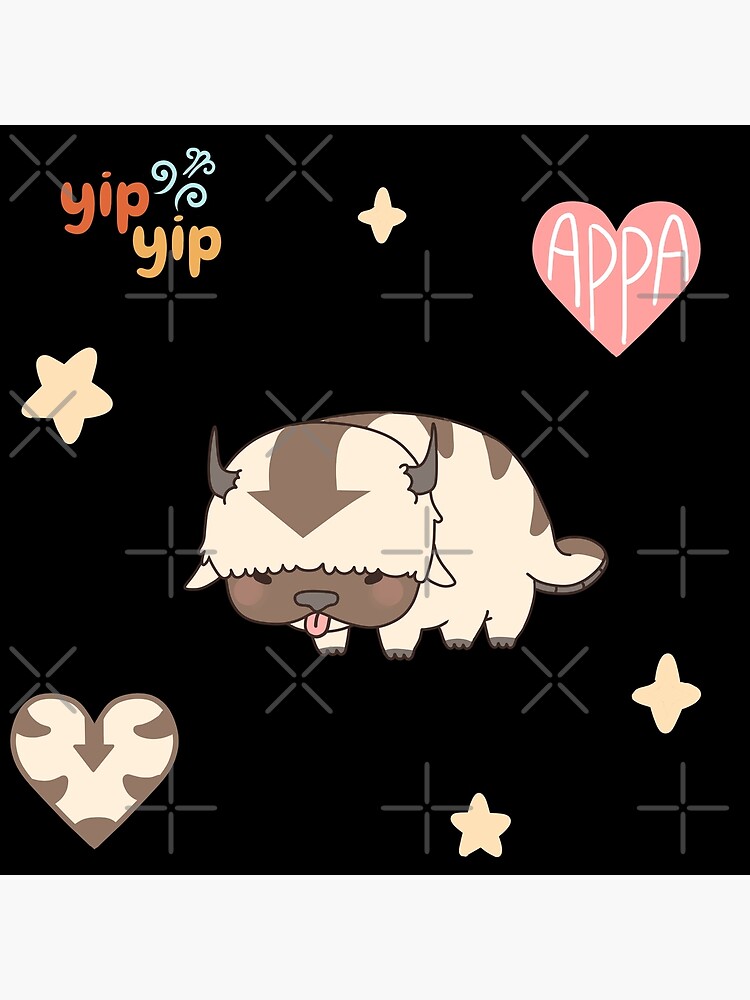 "Cute Appa Set | Avatar the Last Airbender | ATLA" Photographic Print ...