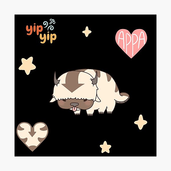 "Cute Appa Set | Avatar the Last Airbender | ATLA" Photographic Print ...