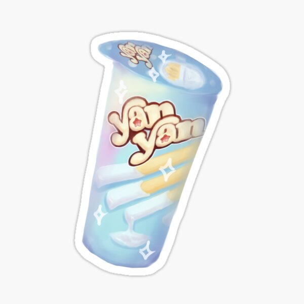 "Vanilla Yan Yan" Sticker for Sale by anasthetix | Redbubble