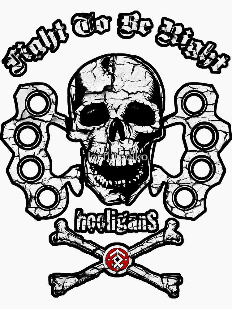 "Football Hooligans" Sticker for Sale by losfutbolko | Redbubble