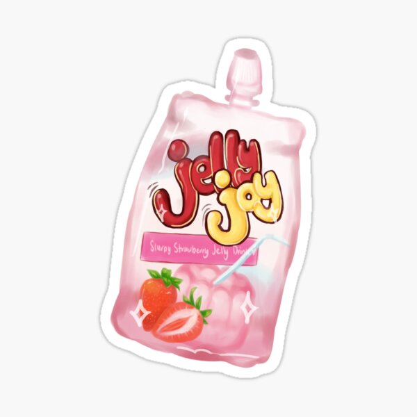 "Strawberry Jelly Joy" Sticker for Sale by anasthetix | Redbubble