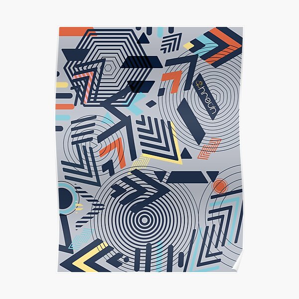 "Graphik Psyche" Poster for Sale by Hreuh | Redbubble