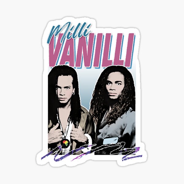 Milli Vanilli Stickers | Redbubble