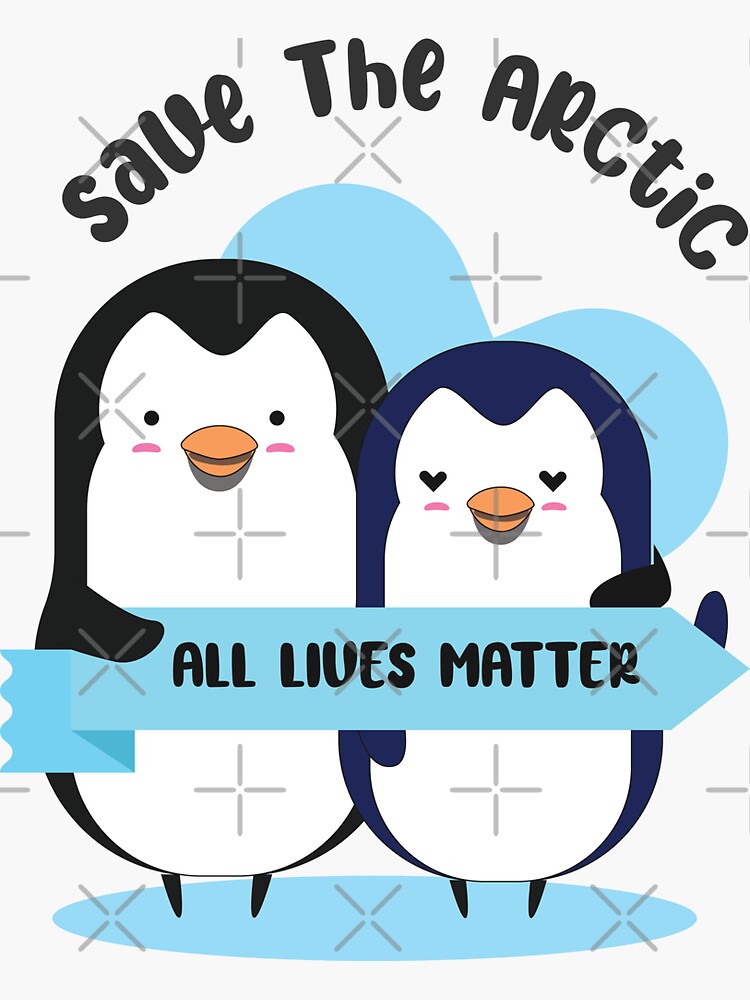 "save the arctic" Sticker for Sale by Ashi17 | Redbubble