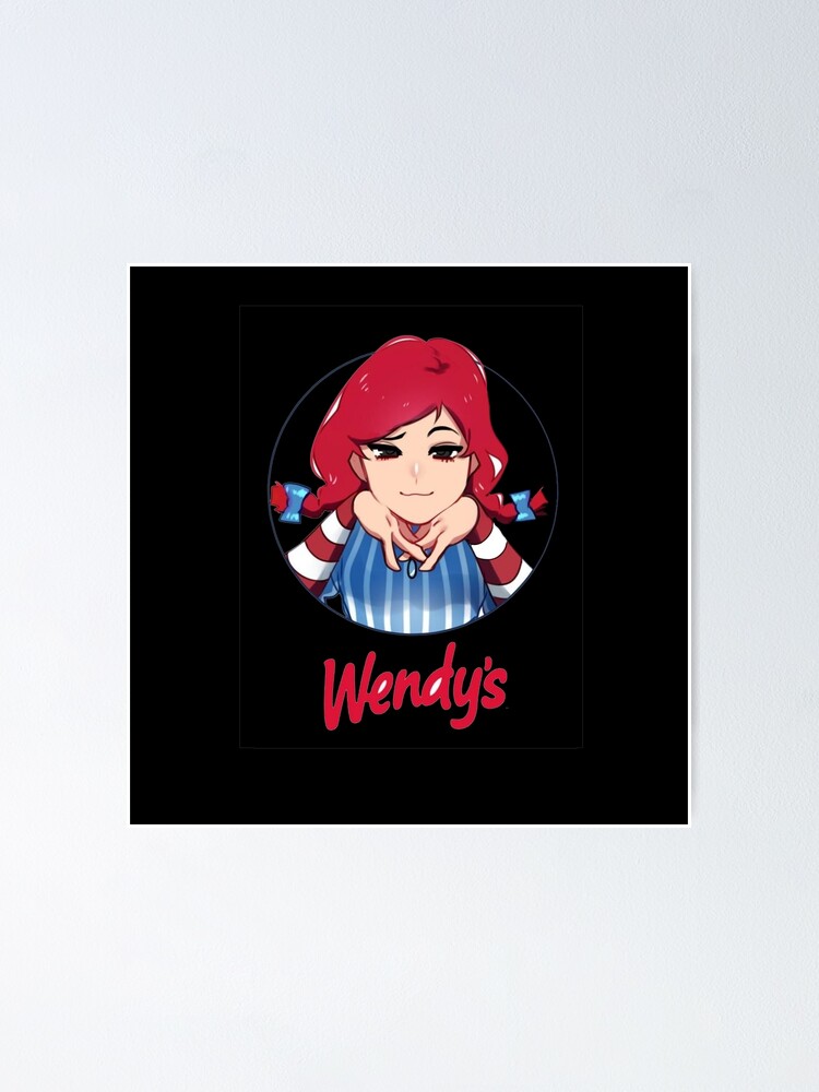 "Anime girl Wendy's" Poster for Sale by BDartz | Redbubble
