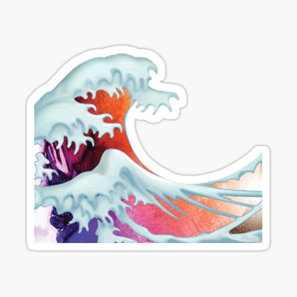 "MOTM - Wavy" Sticker for Sale by SilvaDesigns | Redbubble