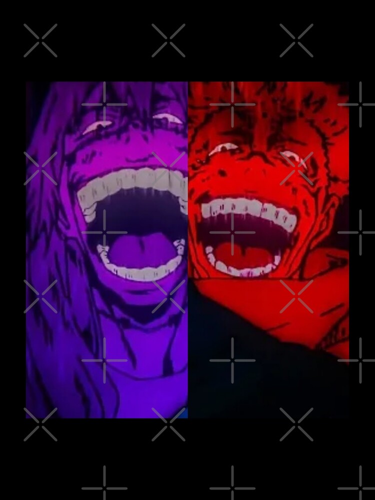 Póster «Sukuna y Mahito riendo» de narcocynic | Redbubble