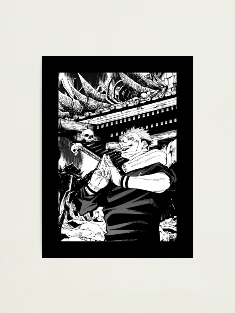 "Sukuna Domain Expansion Manga Art" Photographic Print for Sale by ...