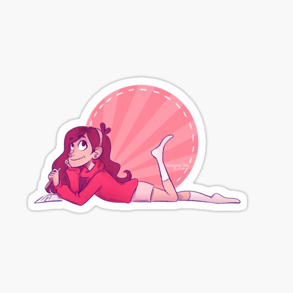 "Think Pink" Sticker for Sale by merienda-time | Redbubble