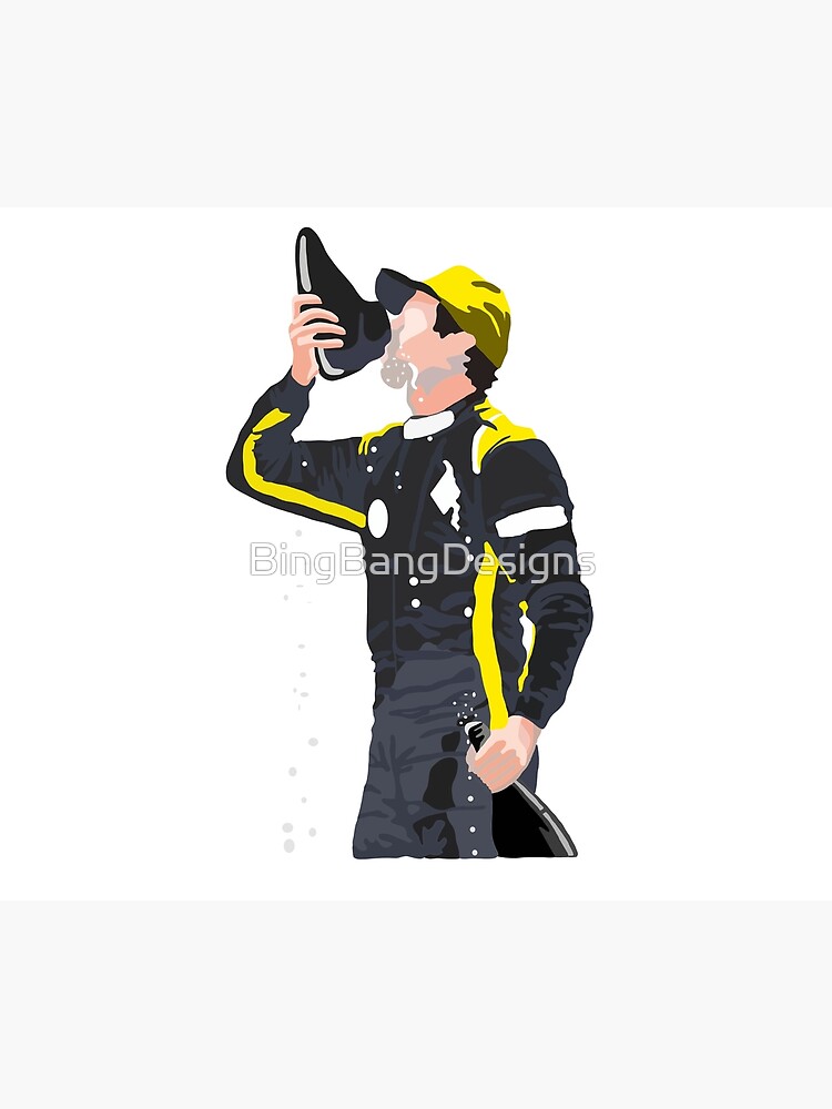 "Daniel Ricciardo Shoey Art" Poster for Sale by BingBangDesigns | Redbubble