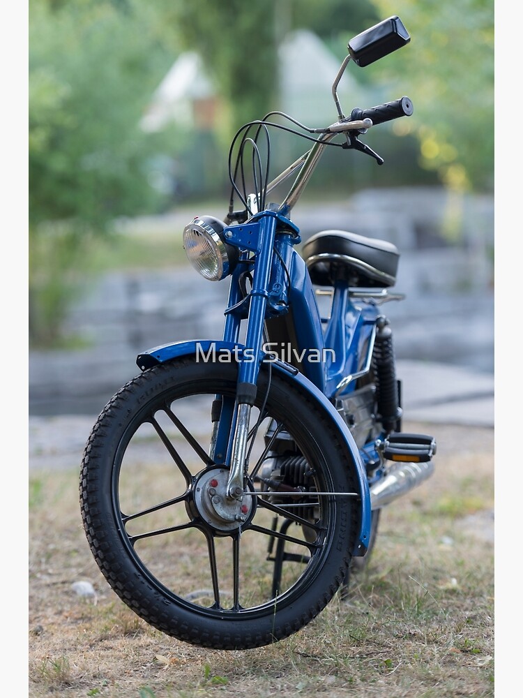 "Moped" Poster by matsilvan | Redbubble