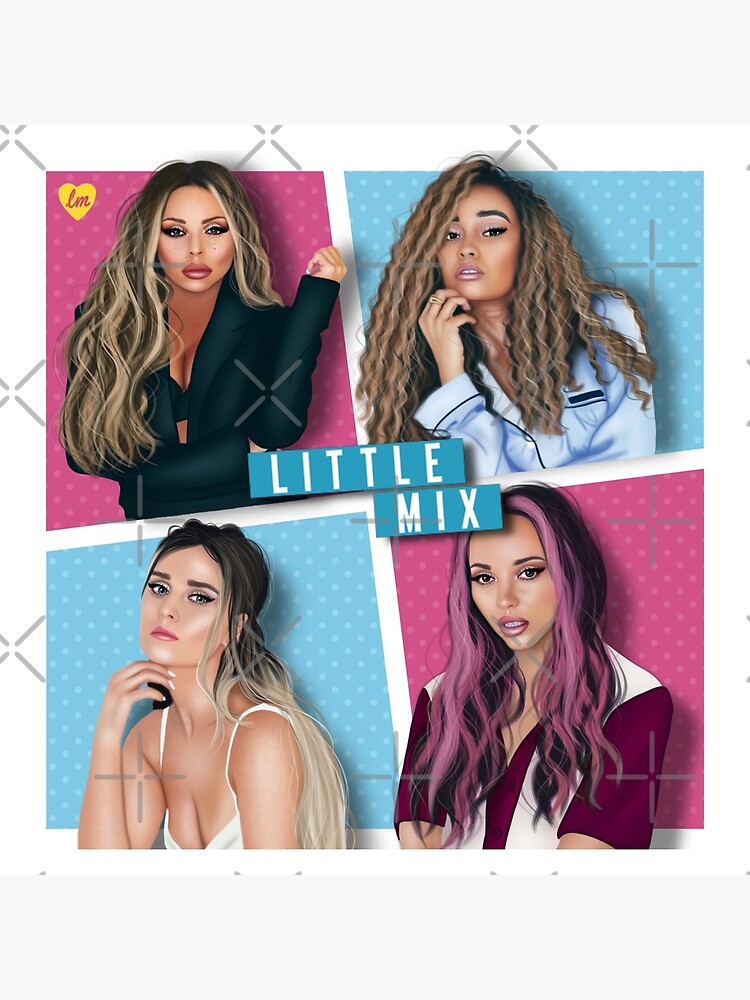 "Little mix drawing poster" Poster by NicoleScarpaArt | Redbubble