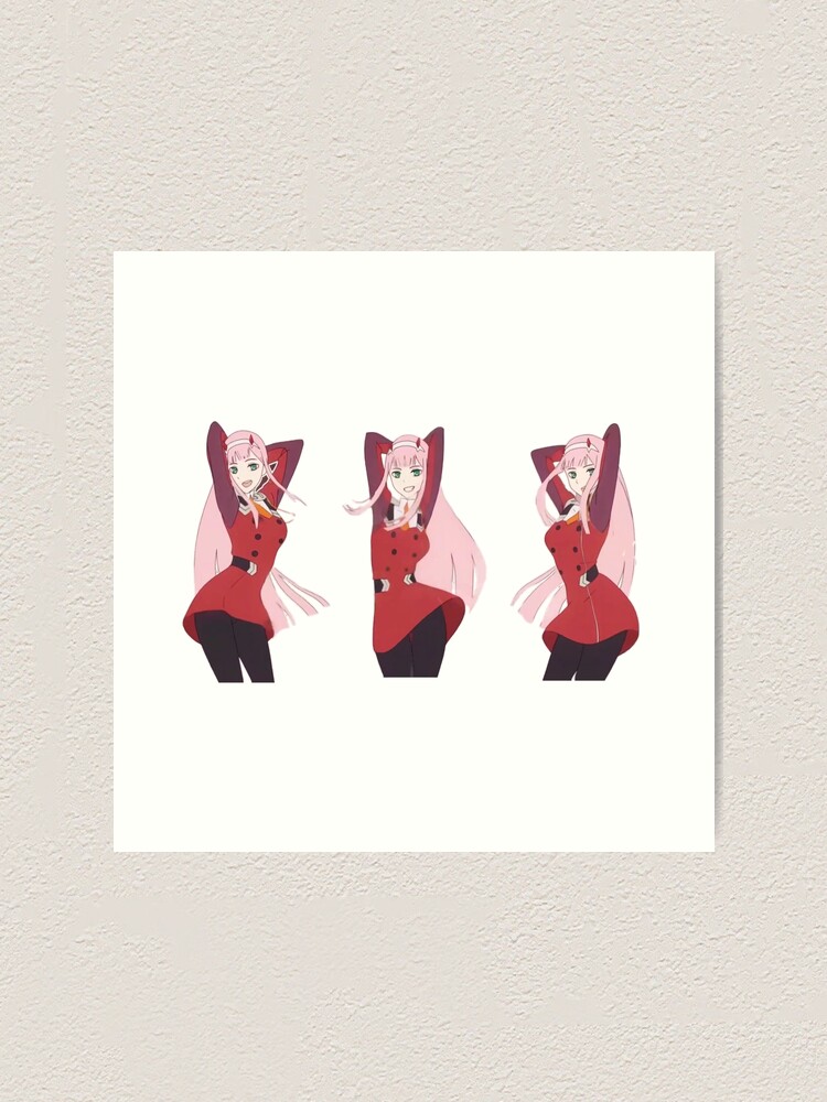 "Zero Two Dance" Art Print by art-master1 | Redbubble